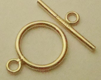 Solid gold clasp | Etsy