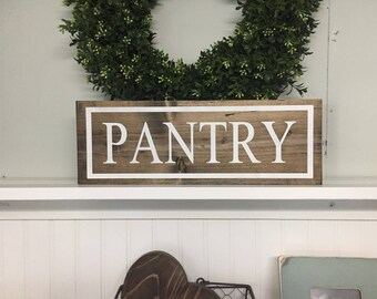 Pantry sign | Etsy