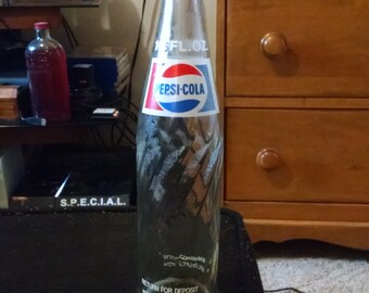 Glass pepsi bottle | Etsy