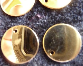 Gold plated brass | Etsy