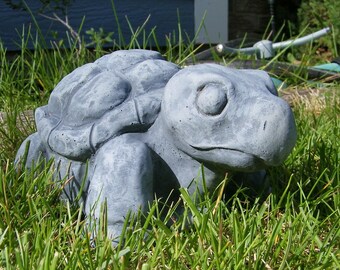 Concrete turtle | Etsy