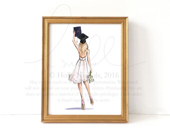Graduation art | Etsy