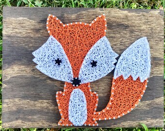 Fox string art | Etsy