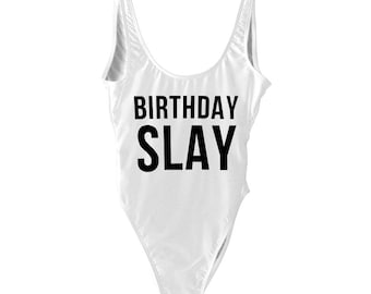 Birthday swimwear | Etsy
