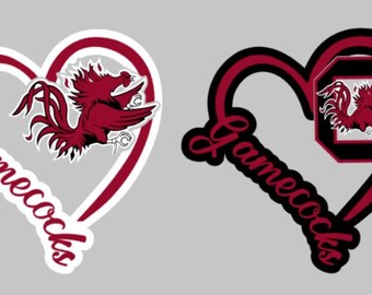 Gamecocks decal | Etsy
