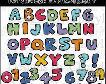 Alpha clipart | Etsy