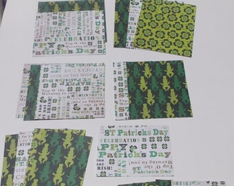 Ruari and Branna St. Patrick's Day Paper Dolls