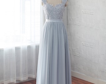 Chiffon prom dress | Etsy