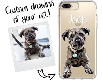 Dog phone case | Etsy