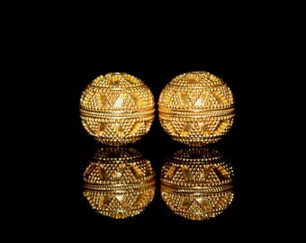 Gold granulation | Etsy