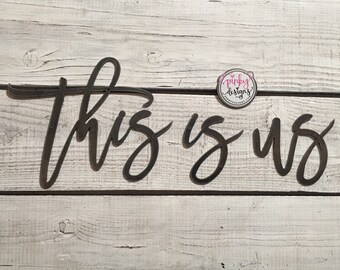 Metal word art | Etsy