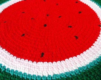 Watermelon rug | Etsy
