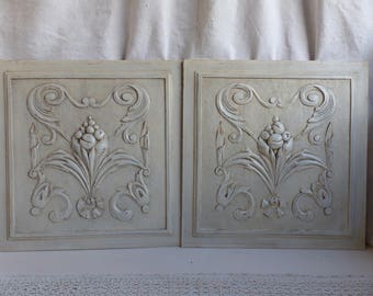 Carved wood panel | Etsy