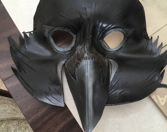 Crow mask | Etsy