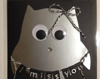 Owl miss you | Etsy