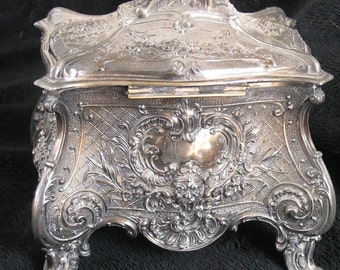 Antique jewelry box | Etsy