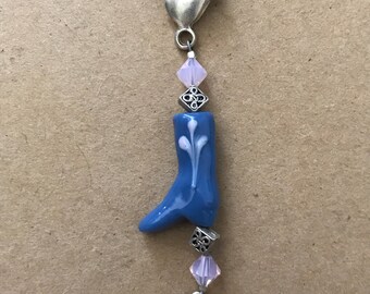 Drill Team Boot Keychain Customizable