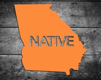 Florida Native Vinyl Sticker Car Window Door Bumper Decal