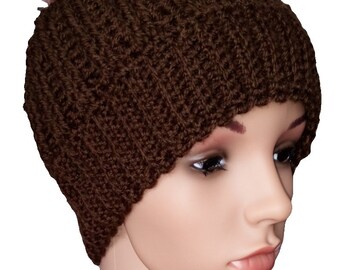 Brown hat | Etsy