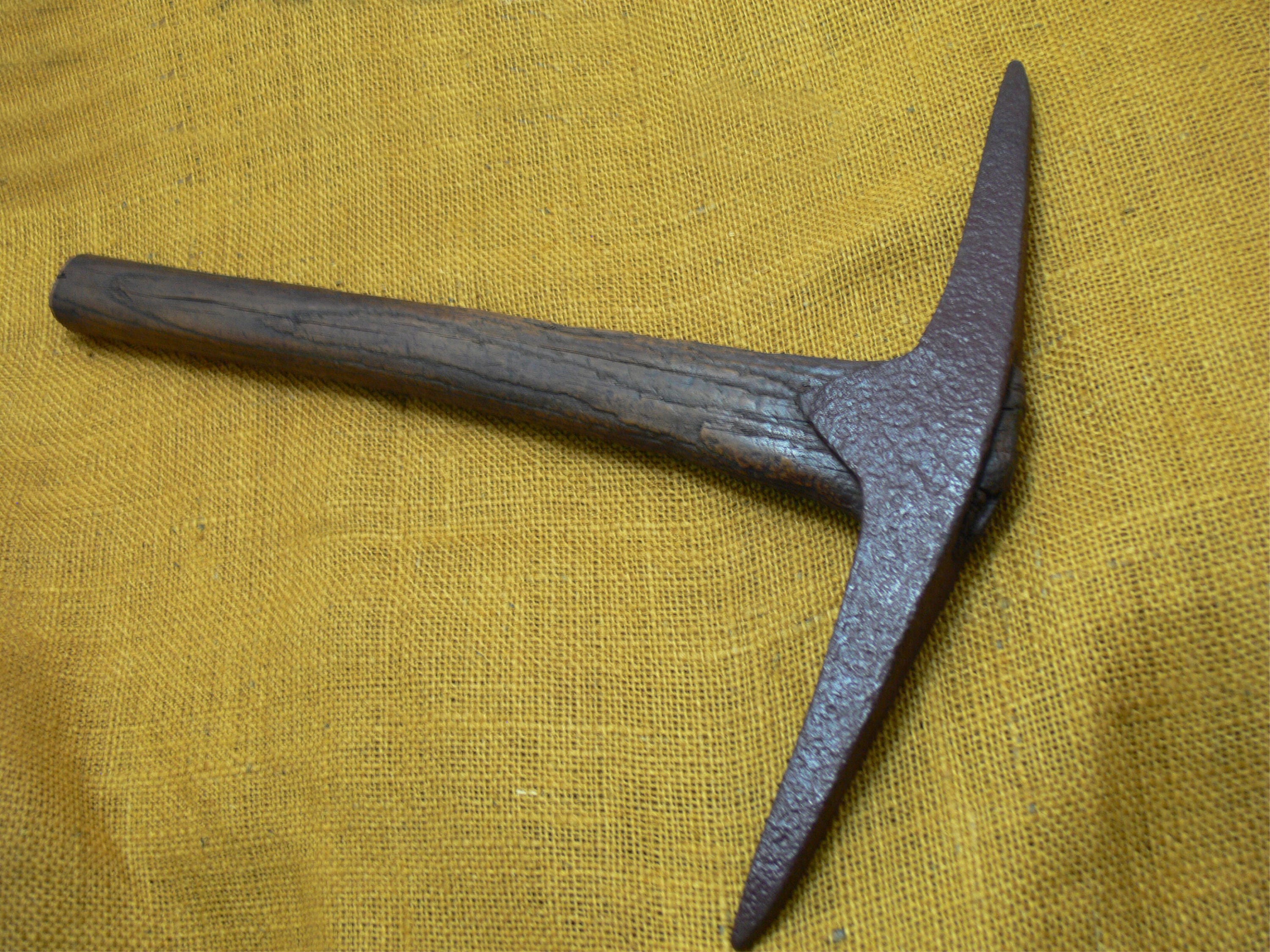 Vintage pick axe-antique miners pick-old rock pick-antique tool-old ...