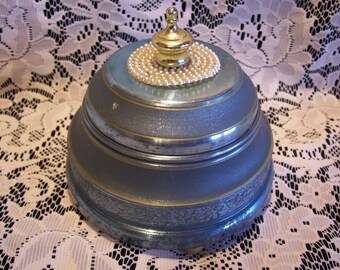 Musical powder box | Etsy