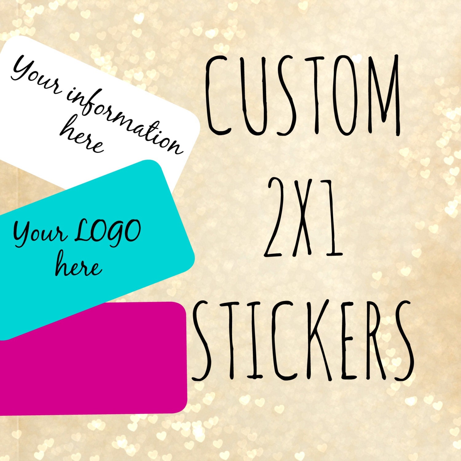 custom stickers 2x1custom labels labels stickers product