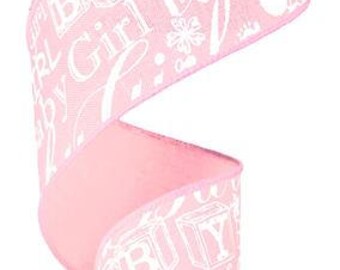 Baby girl ribbon | Etsy