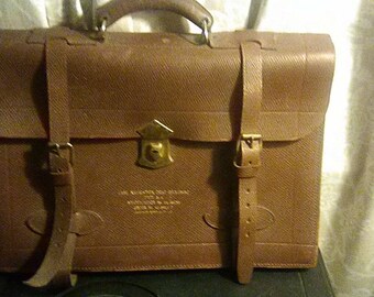 Vintage briefcase | Etsy