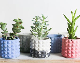 Geometric planter | Etsy