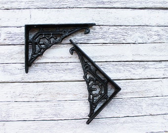 Medium Iron BracketsIron Shelf BracketsBeach HomeSet of