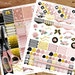 Rose & Gold Chic Printable Planner Stickers Erin Condren