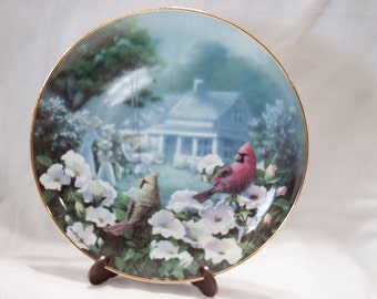 Cardinal plate | Etsy