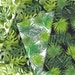Digital Scrapbook Paper Tropical leaves digital paper