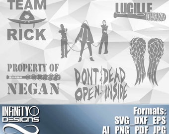 Walking dead svg | Etsy