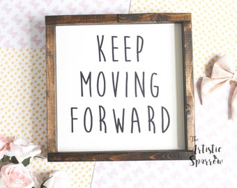 Keep moving forward | Etsy