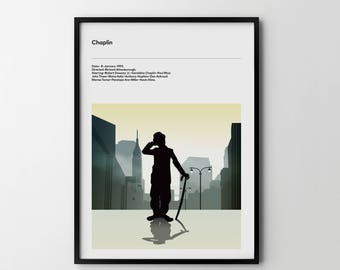 Chaplin poster | Etsy