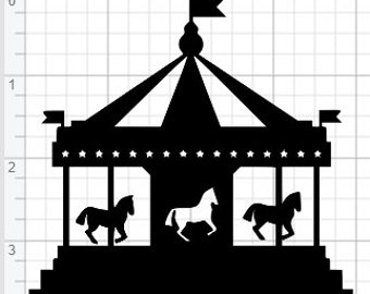 Carousel svg | Etsy