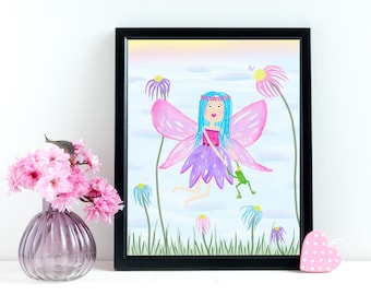 Fairy art for kids | Etsy
