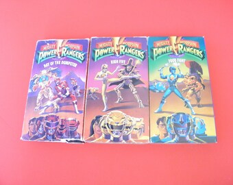 Power ranger vhs | Etsy