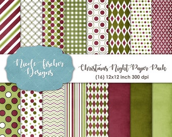 Movie Night Paper Pack Hollywood Digital Paper Pack Cinema