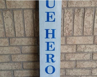 Vertical sign | Etsy