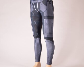 Robot leggings | Etsy