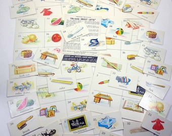 Lotto game card | Etsy