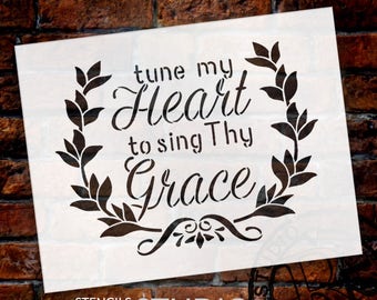 Prayer stencil | Etsy