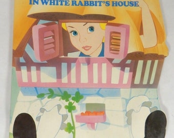 Alice in wonderland white rabbit's house