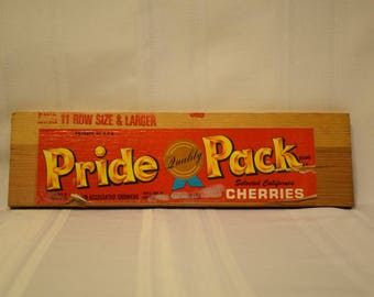 Vintage fruit crate | Etsy