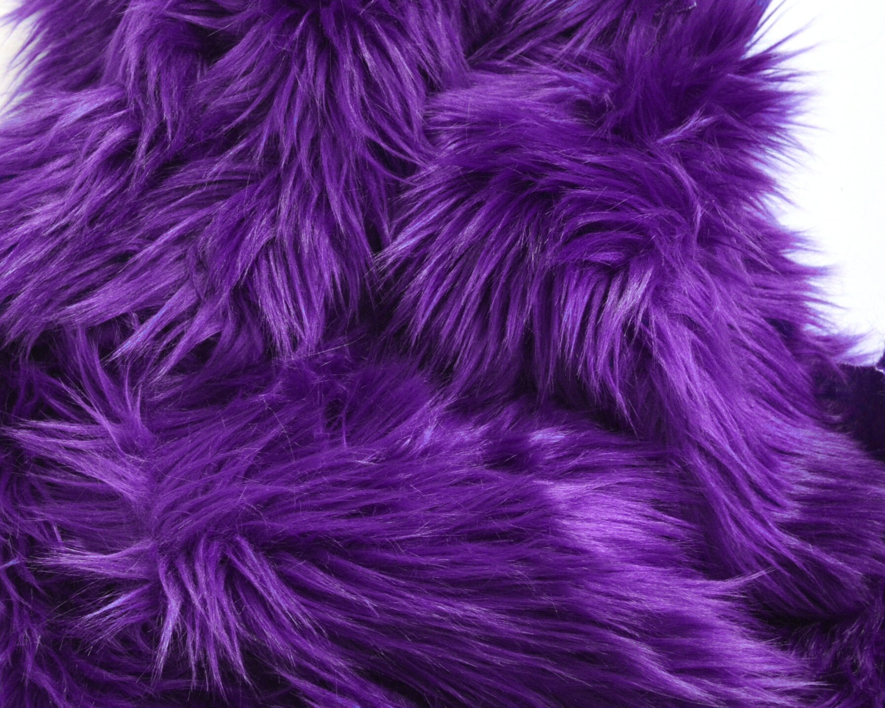 Purple Cosplay Fur Fuzzy Purple Fur Purple Fur Fabric Fluffy Purple Fur Furry Purple Fur