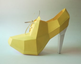 High heel template | Etsy