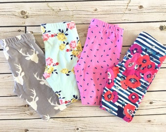 Girls leggings | Etsy