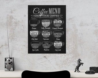 Coffee chalkboard | Etsy